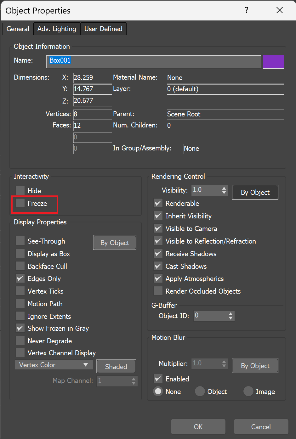 3ds Max ビューポートでオブジェクトを選択すると、選択の優先順位が正しくない