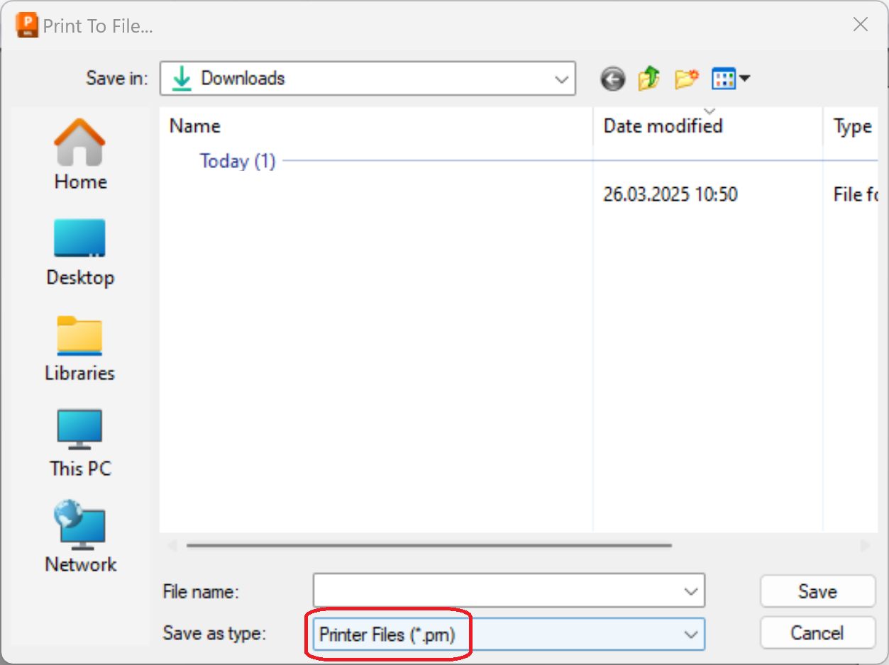 Unable to print Setup Sheets as pdf at PowerMill