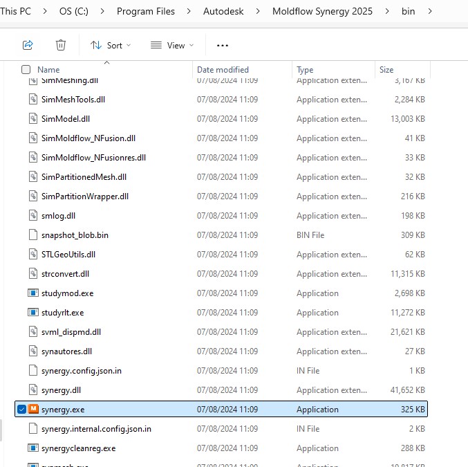 How to open a Moldflow MPI file in specific version of Moldflow when the wrong version opens