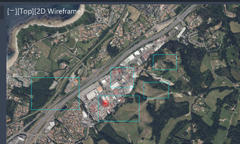 Existing Online Map image is not displayed in a drawing file in AutoCAD products