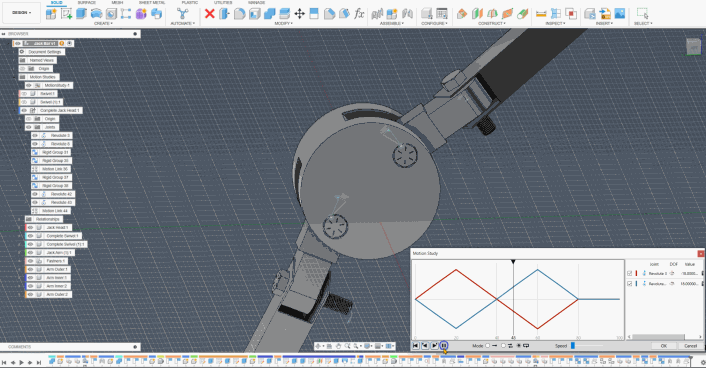 Motion Study causes parts to move outside of joint relationships in ...