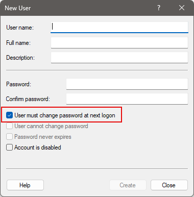 "The user's password must be changed before signing in" When starting ADMS with Vault