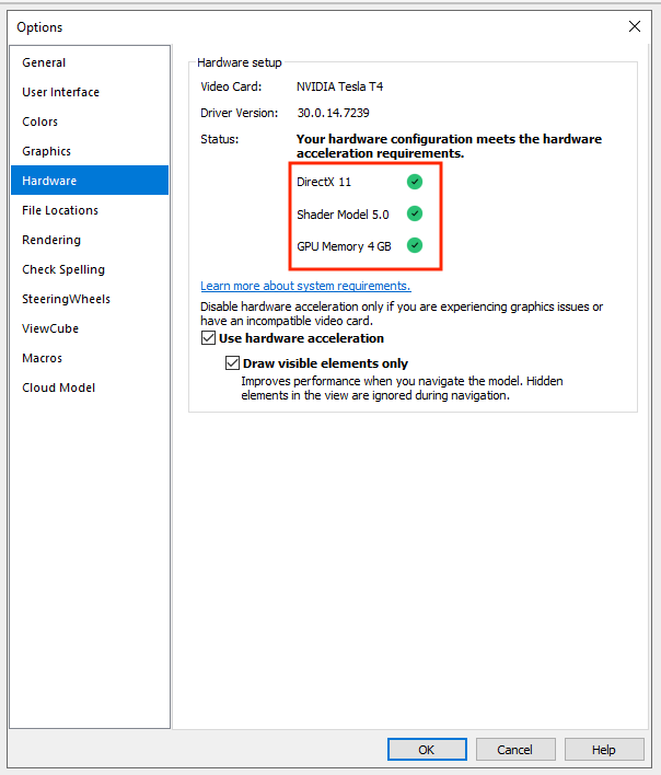 Hidden lines are visible when switching to Realistic View in Revit