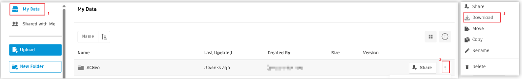 Como baixar toda a pasta do Autodesk Drive
