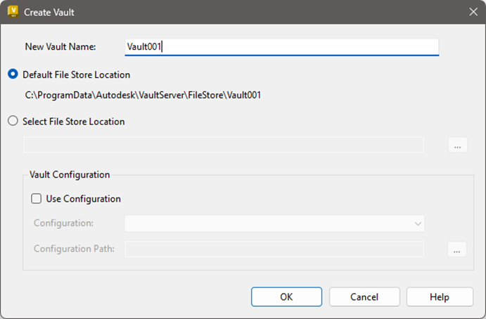 将单个 Inventor 项目与 Vault 结合使用