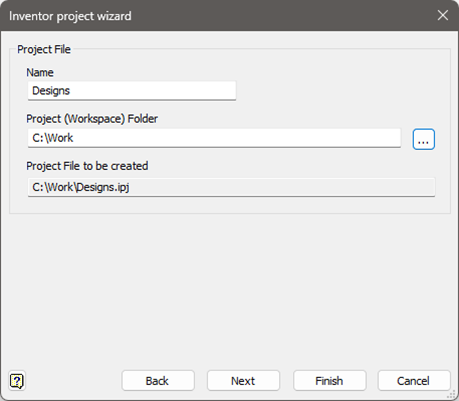 Using a single Inventor Project with Vault