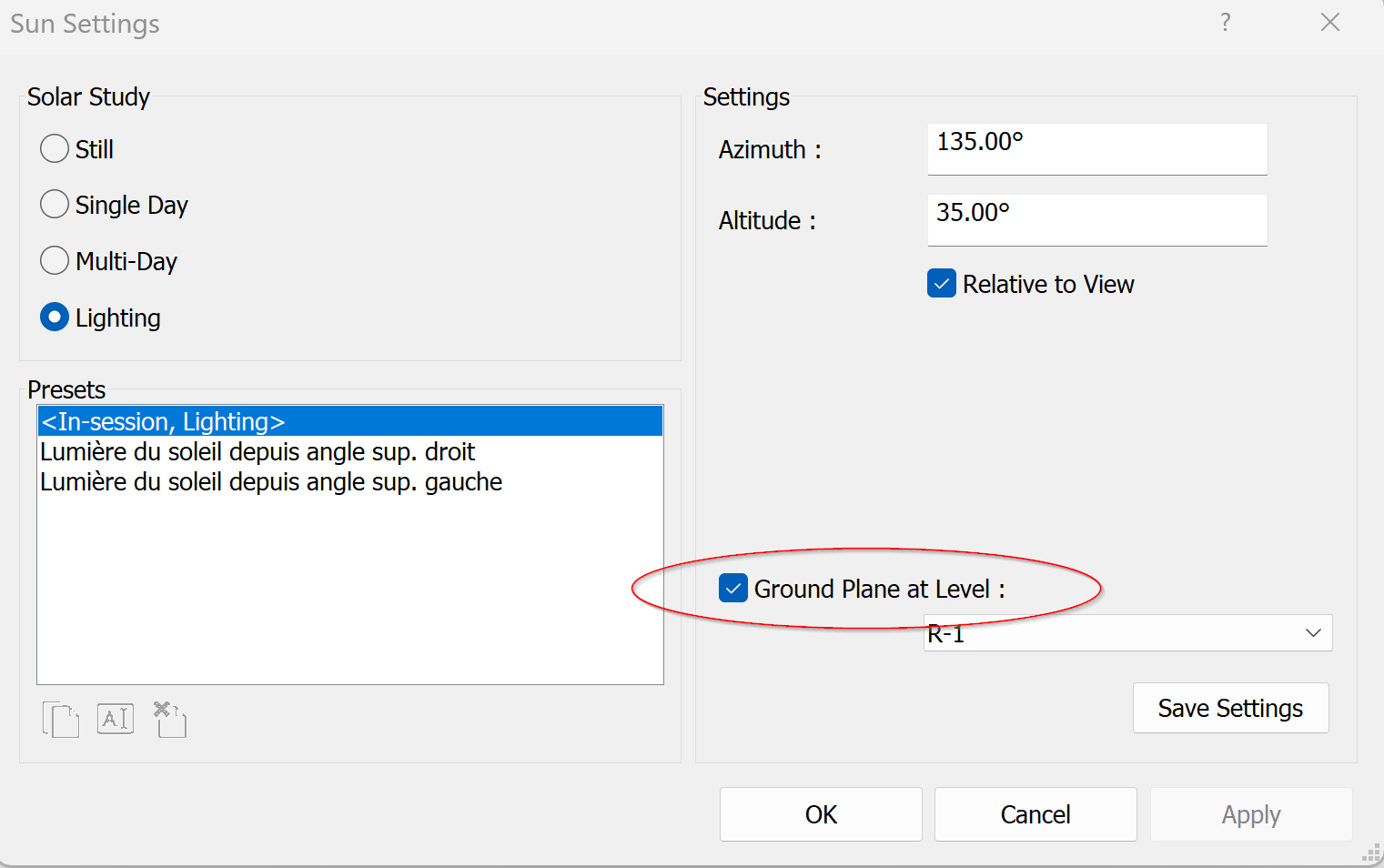 Shadow casting fails at specific elements in a specific model in Revit
