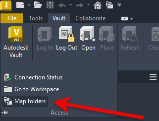Using a single Inventor Project with Vault