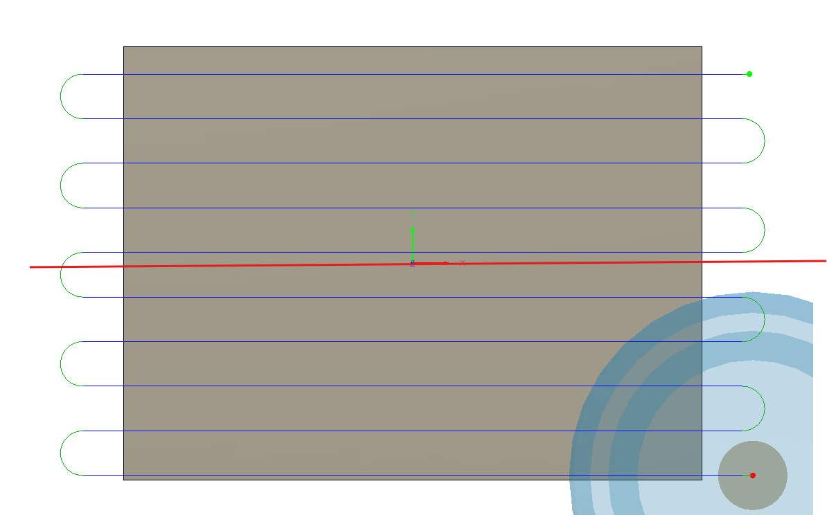 How to create a symmetric Facing toolpath in Fusion