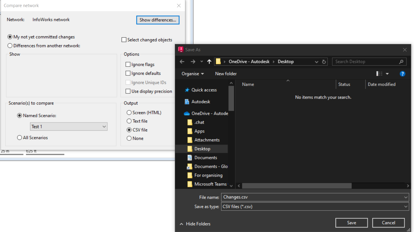 如何在 InfoWorks ICM 中将编辑从一个场景传递到另一个场景