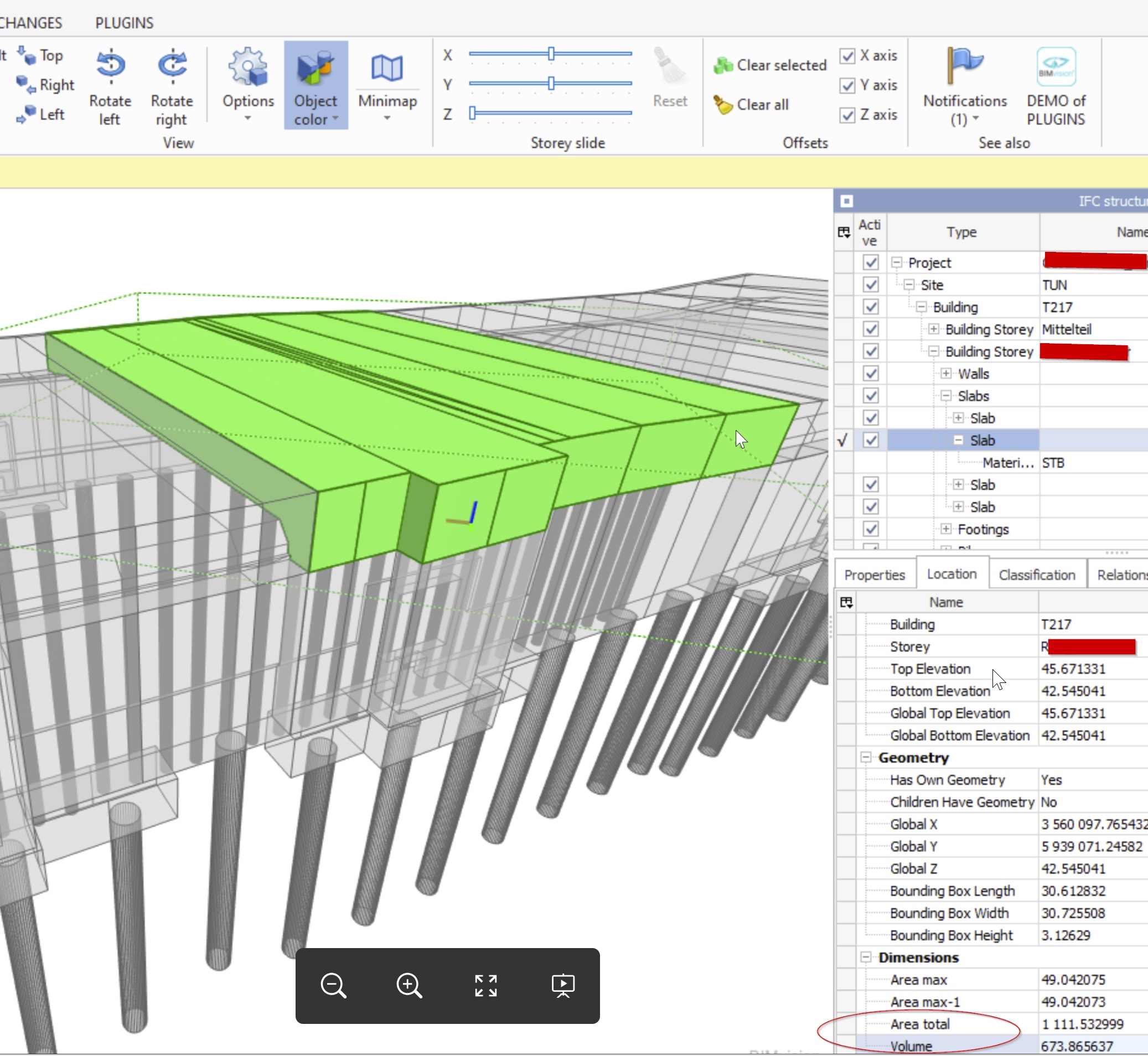 Missing volume data at importing IFC file to Revit
