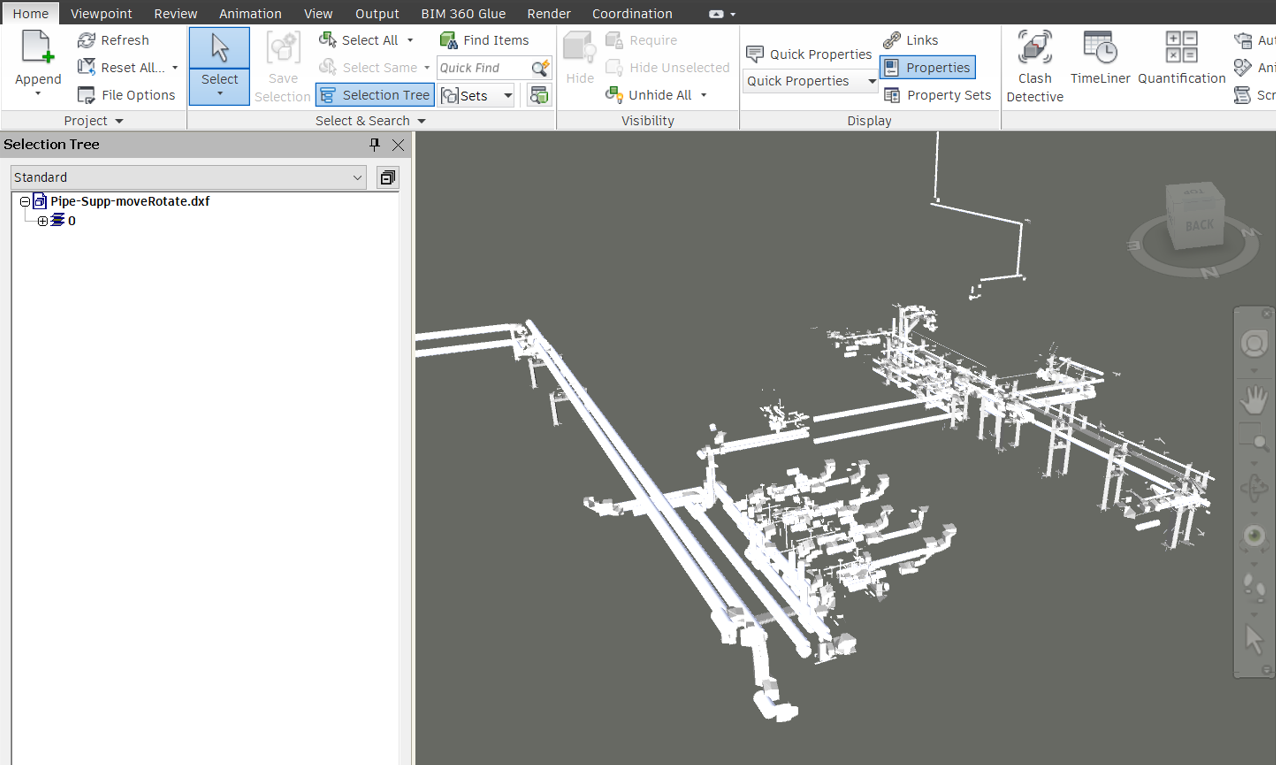DXF files with large coordinates show visual distortions when opened in ...