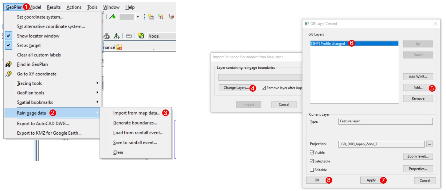 Spatial rain gauge boundary was not fully imported from a shape file into InfoWorks ICM