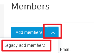 "Adding members, this may take a while" appears when adding a member in ...