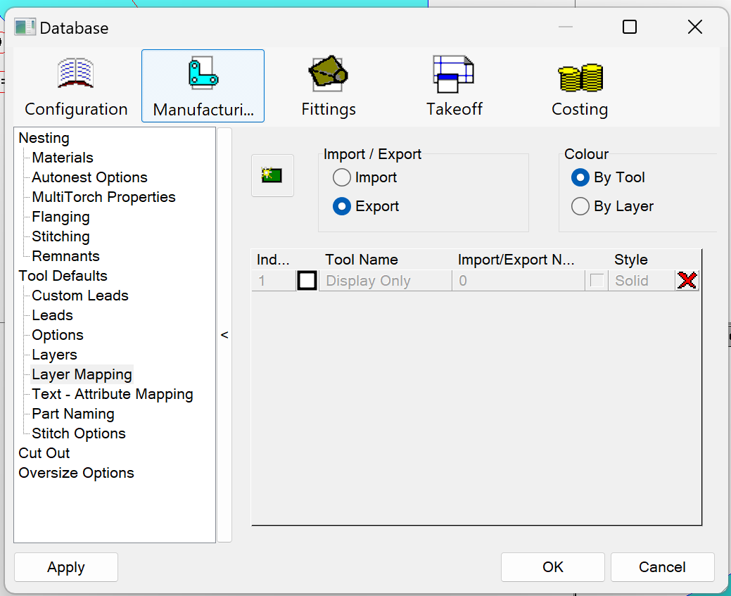 从 CAMduct 导出为 DXF 时，隔离岛圆弧显示为剖切线