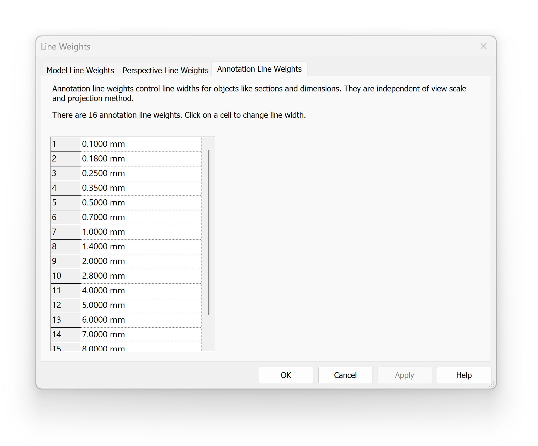 Different thicknesses for same line style in title block family and Revit project