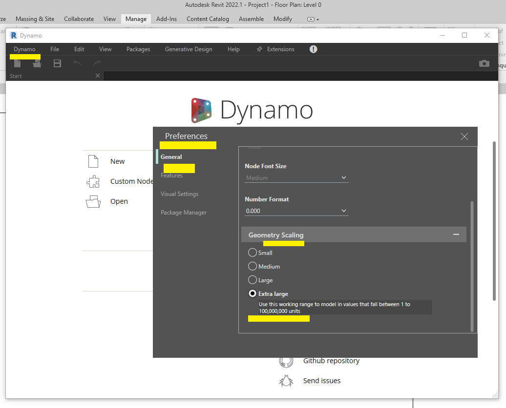 "Your inputs lie outside of the allowable..." warning message appears when running Dynamo script