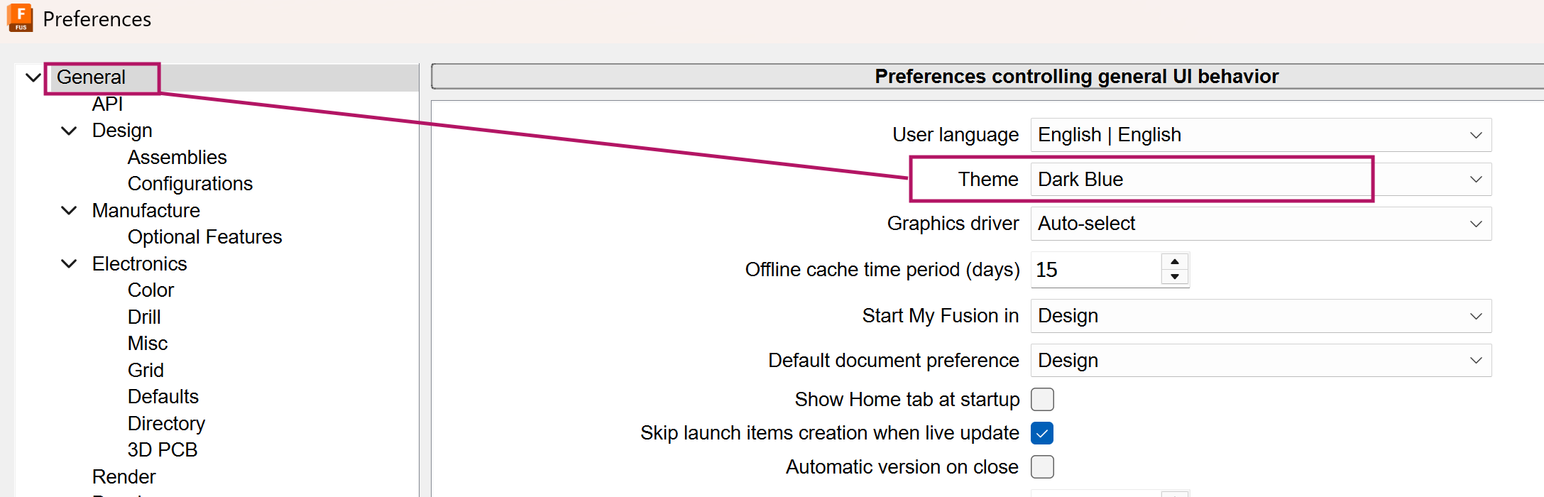 How to change darker theme / dark mode in Fusion