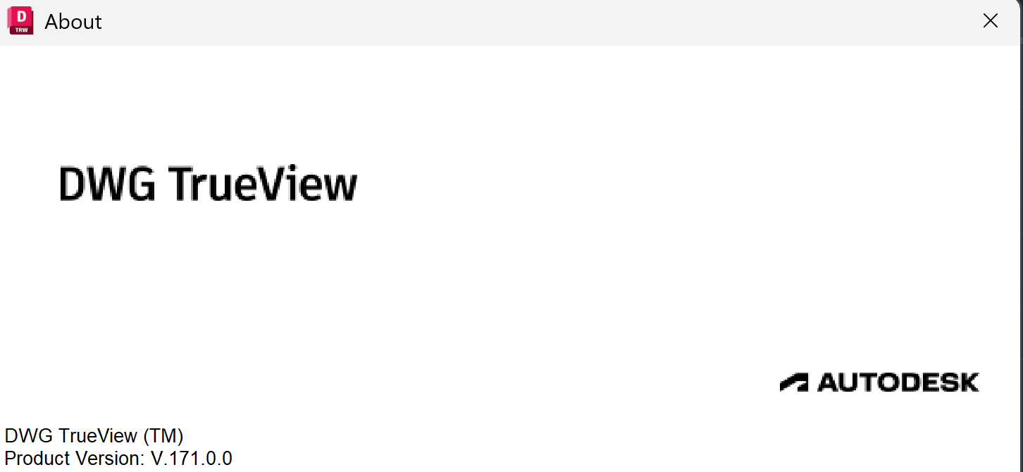 How to tie the Product Version or Build number with the DWG TrueView update