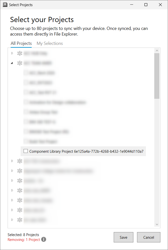 Project template named 'Component Library Project...' appears on the ...