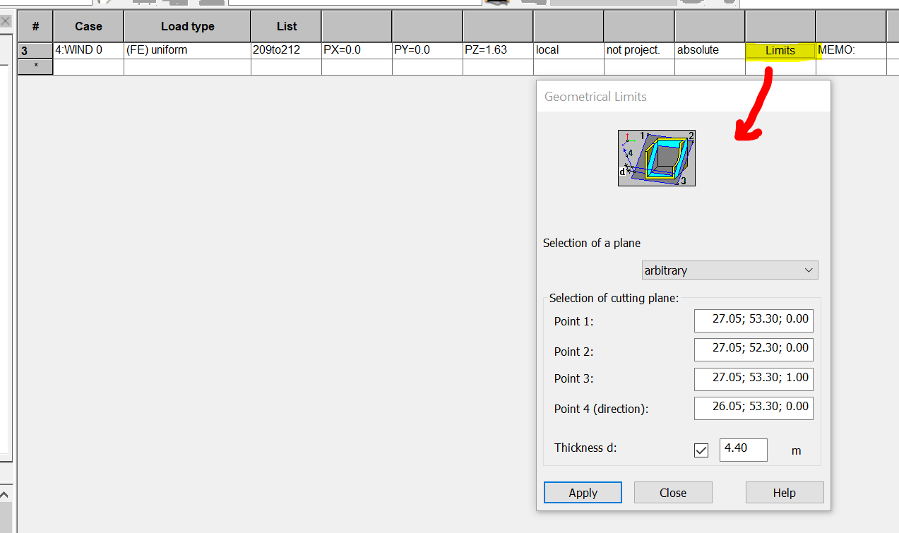 "The load has not been distributed correctly - There are no objects or elements carrying the ...
