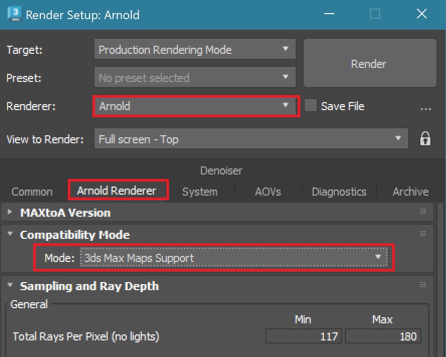3ds Max 2021 中不显示标准（旧版）材质