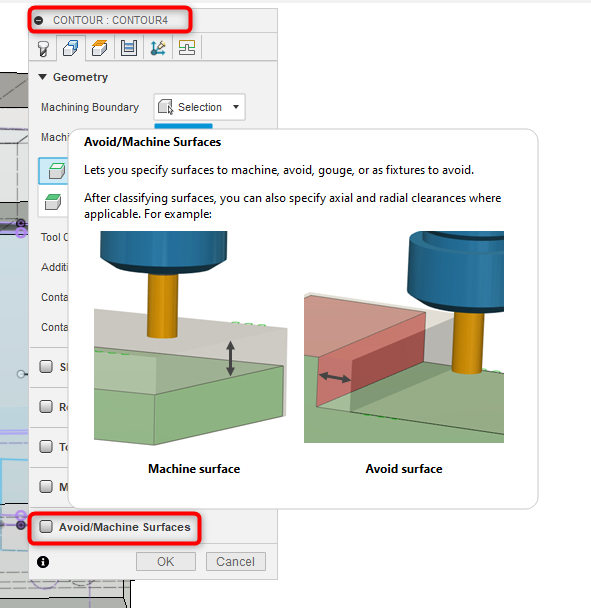3D Contour toolpath fails to machine complete face in Fusion CAM