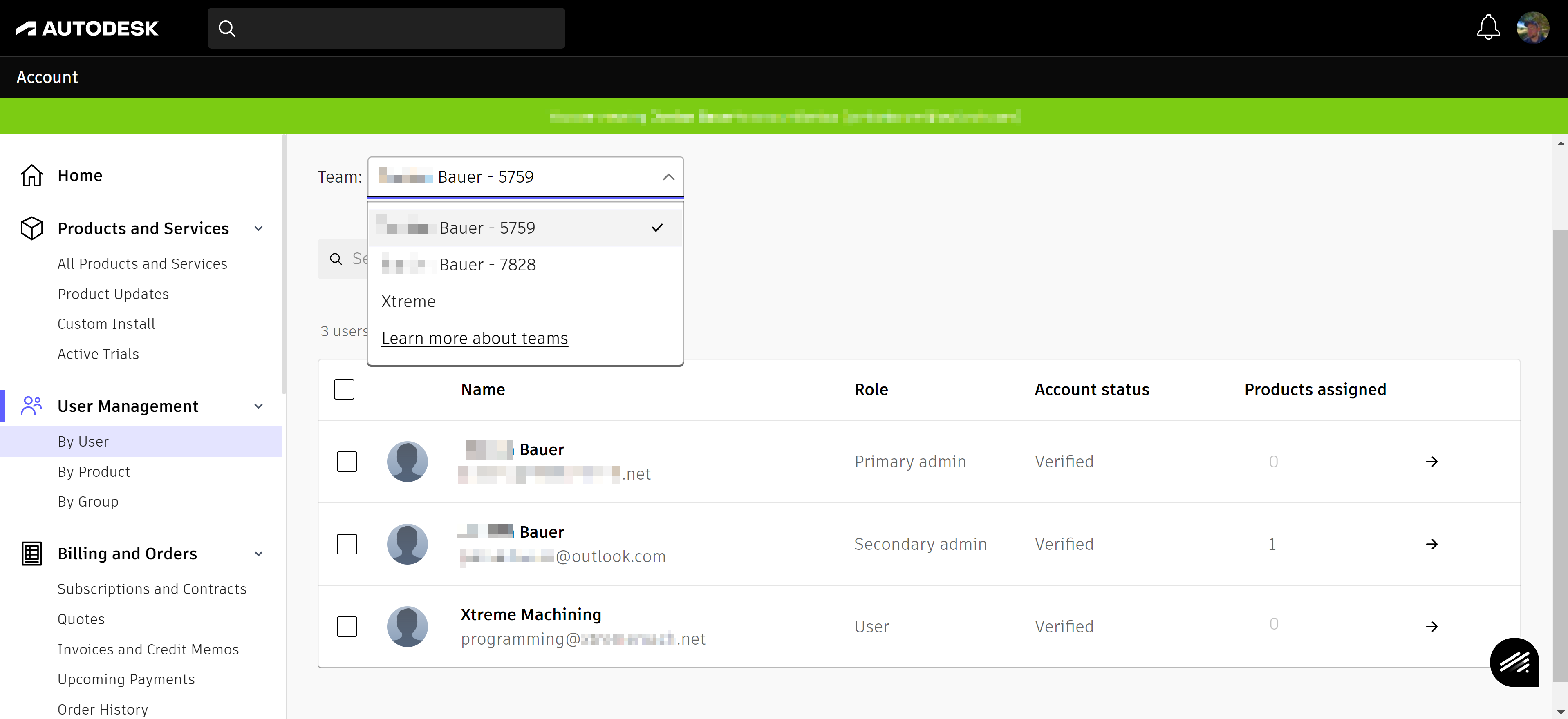 Autodesk Account Reporting Seat Usages Synergis Information Letter 14