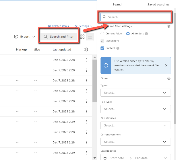 How to search for an AutoCAD Plant 3D collaboration project in the cloud?