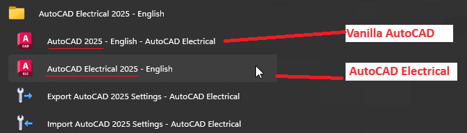 AutoCAD Electrical ribbon tabs are missing and some other AutoCAD tabs ...