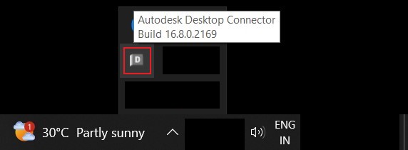 "You are offline. Sync is Disabled." is displayed in Desktop Connector.