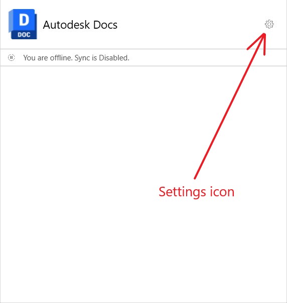 "You are offline. Sync is Disabled." is displayed in Desktop Connector.