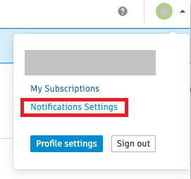 Notification emails not received from ACC