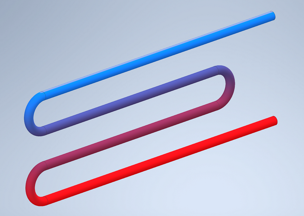 How to apply a gradient color appearance to an Inventor model