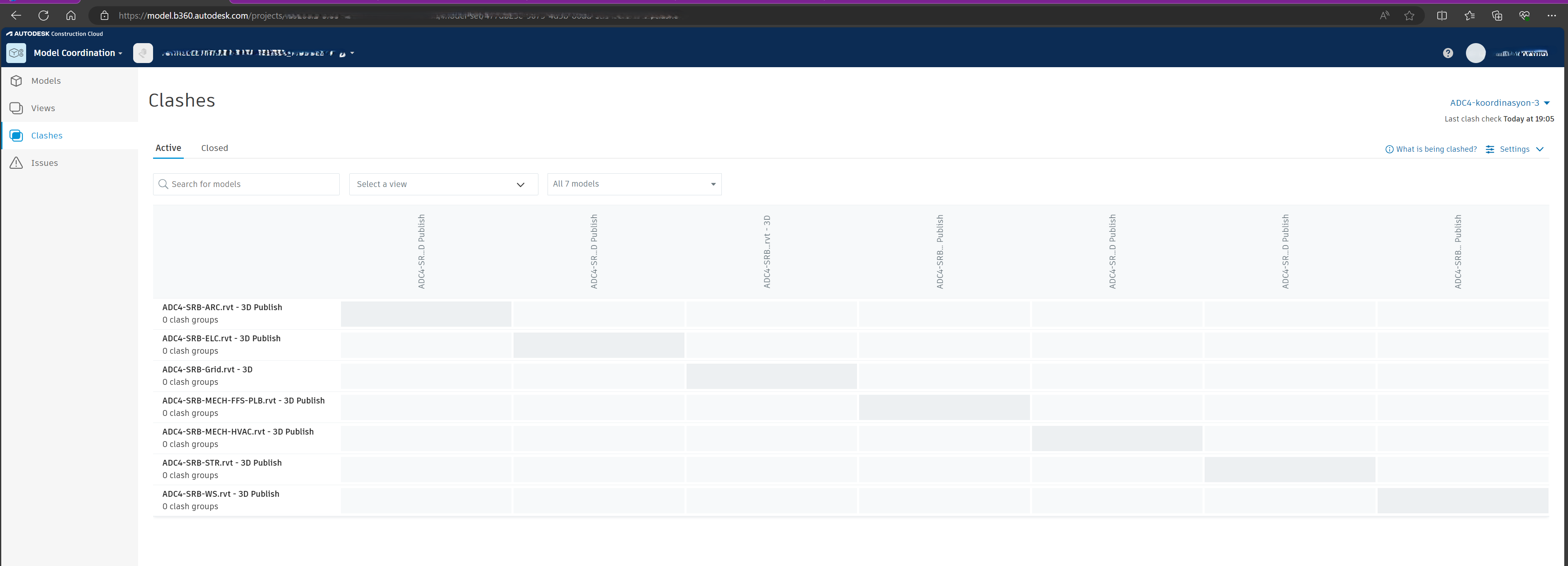 Automatic Clash Detection In Bim 360 Model Coordination Did Not Detect Any Clashes