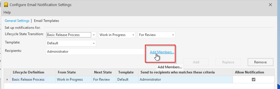 Vault 2025 Client crash clicking add members on email notification
