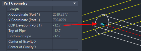 How to annotate eccentric stub-in connections in Isometric drawings of AutoCAD Plant 3D