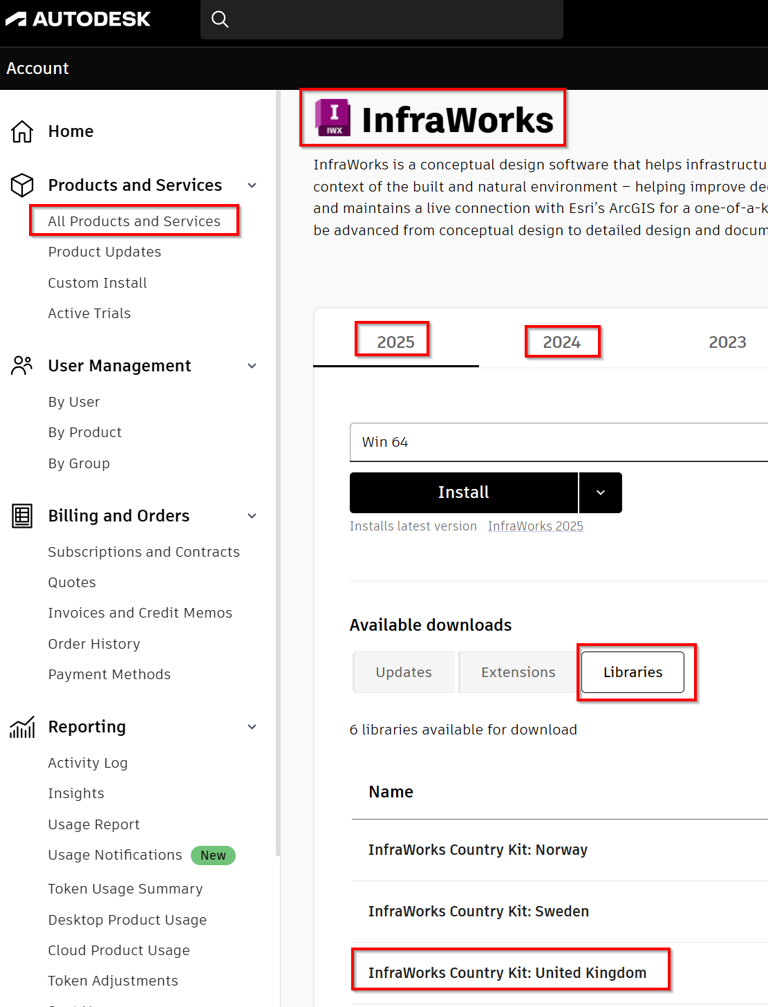 InfraWorks Country Kit Download Issue: How to Fix Missing Content