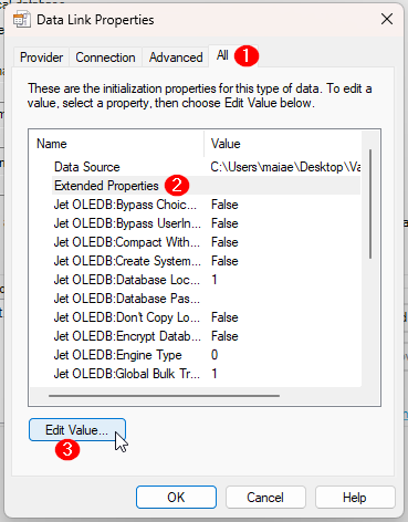 How to connect to an external database in AutoCAD Plant 3D 2024 and newer