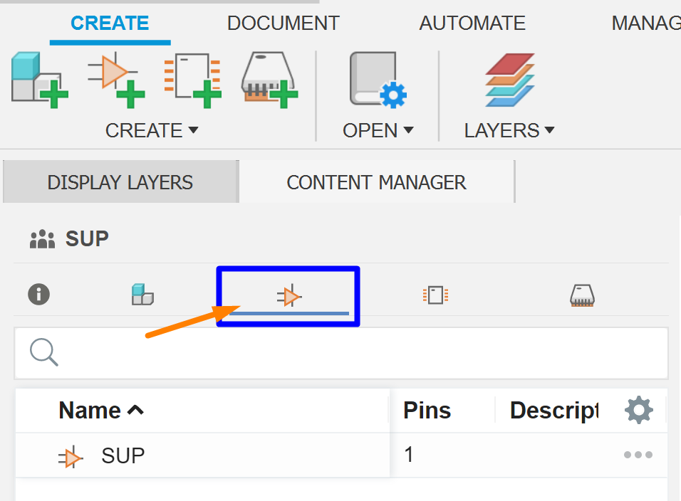 Inserting a symbol for a connector into Fusion schematics fails