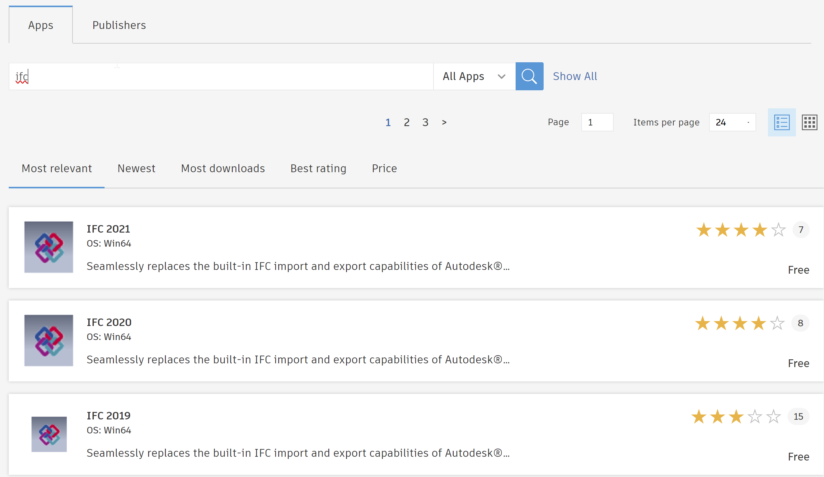Download the latest IFC exporter for Revit