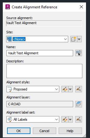 How to make data references in Civil 3D with Vault?