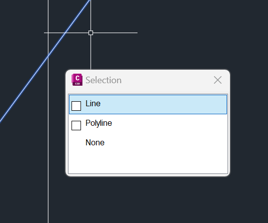 Selection Cycling dialog box does not show in AutoCAD