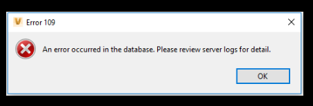 "Cannot insert an item into itself or its children" update Vault 2023 Iitem