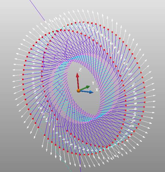 How to copy/rotate a swarf toolpath around an axis in PowerMill