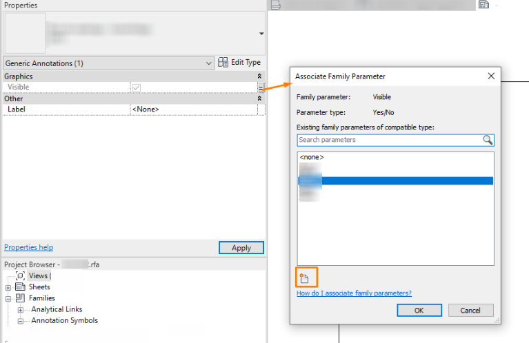 Cannot control the parameter of nested family from the host family in Revit