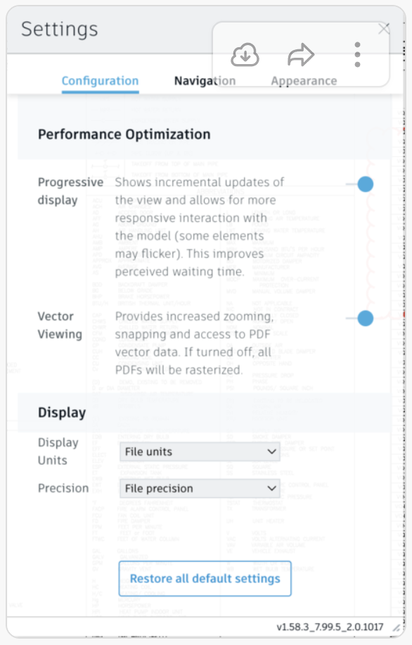 在 ACC 查看器中放大矢量 PDF 文件受限
