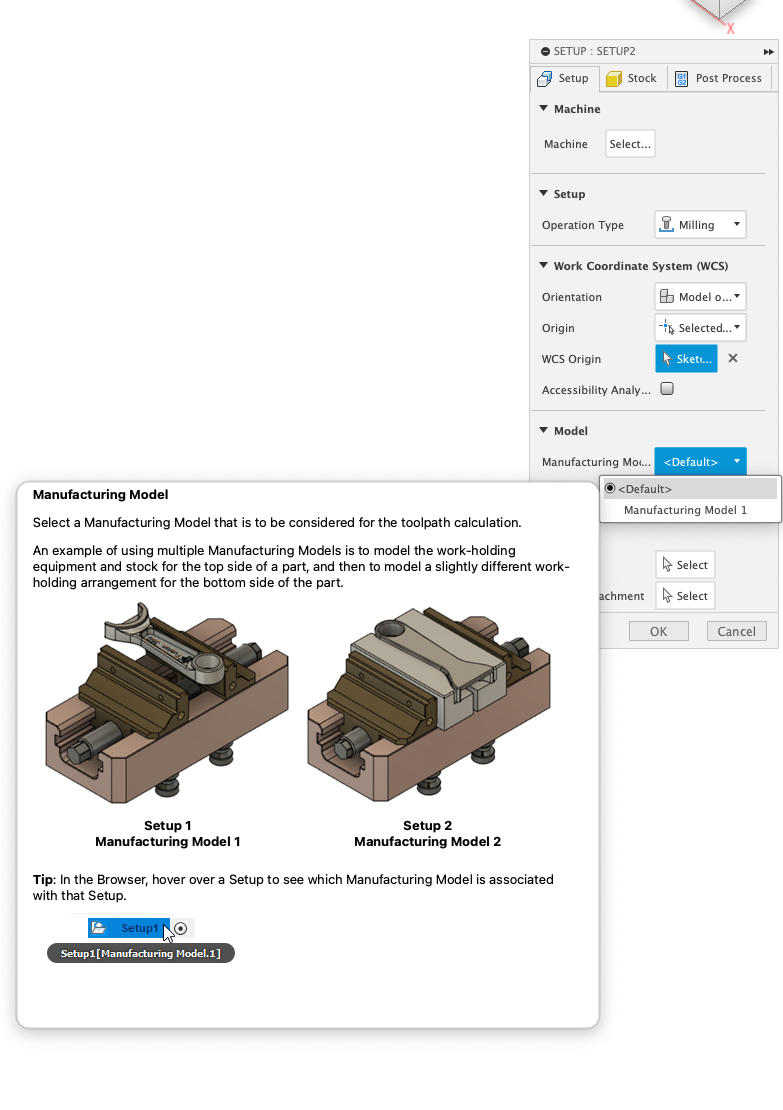Cannot select stock or bodies from manufacturing model in an existing ...