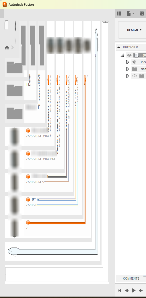 在 Fusion 中，数据面板出现偏移、拉伸或未正确渲染