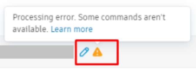 RCS ファイルを BIM 360/ACC Docs にアップロードしようとすると、アイコンが壊れたり、「抽出に失敗しました」と表示される